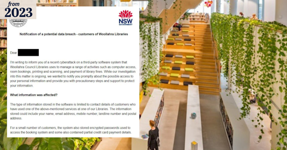 Eastern suburbs council warns of potential data breach at libraries