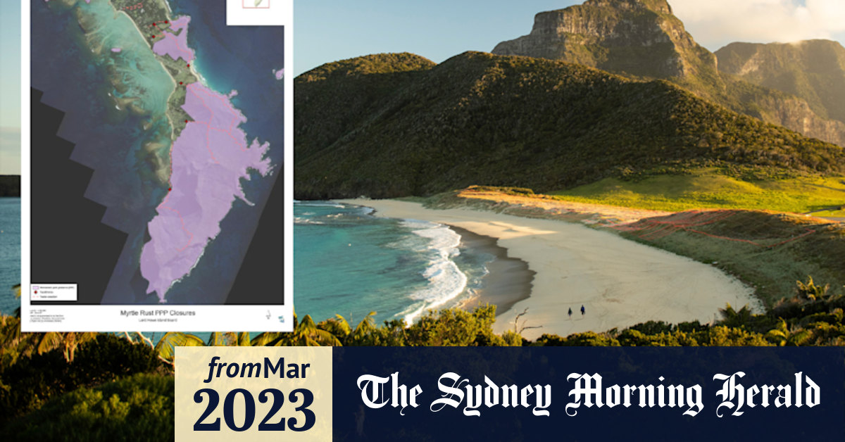 Lord Howe Island closed due to fungal threat to ecosystem