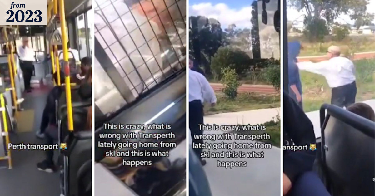 Perth bus driver stood down after TikTok video shows him yelling at ...