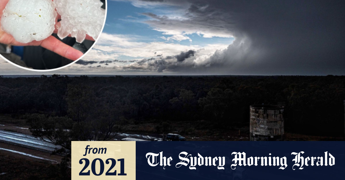 NSW weather: Hail sweeps across state as Sydney brace for severe weather