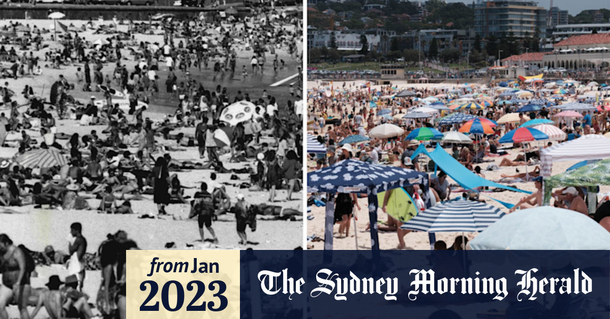 Bondi Beach today and 30 years ago: Why it’s getting harder to find ...