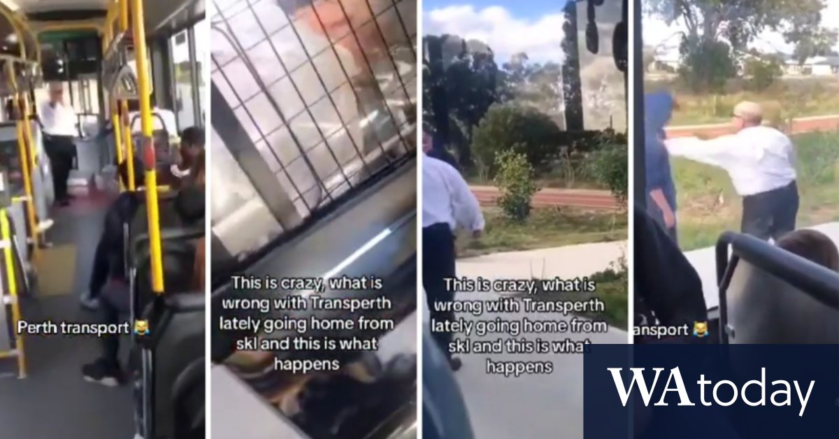 Perth bus driver stood down after TikTok video shows him yelling at ...