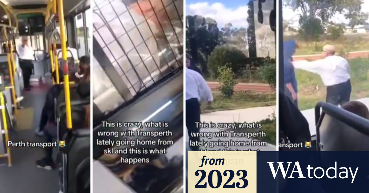 Perth bus driver stood down after TikTok video shows him yelling at ...