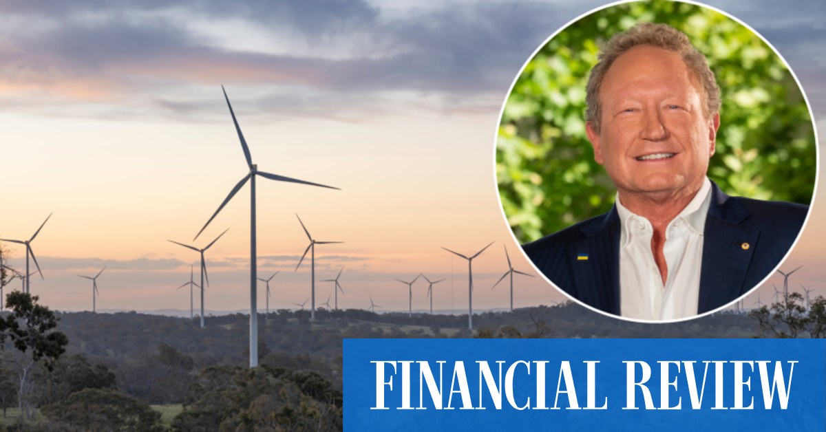 Andrew Forrest’s Squadron Energy to buy wind farm owner CWP Renewables ...