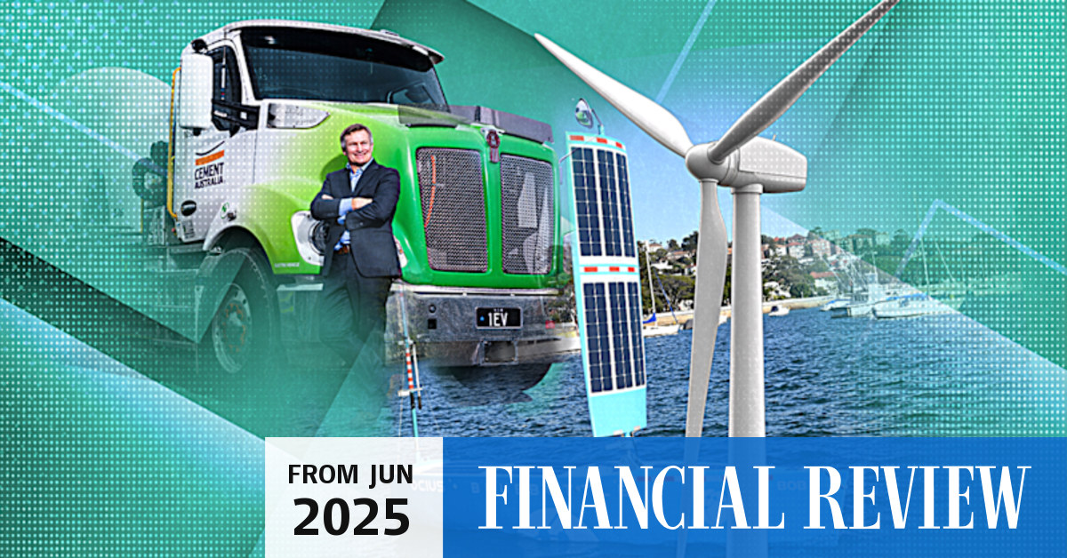 AFR Sustainability Leaders celebrates the companies making real ...