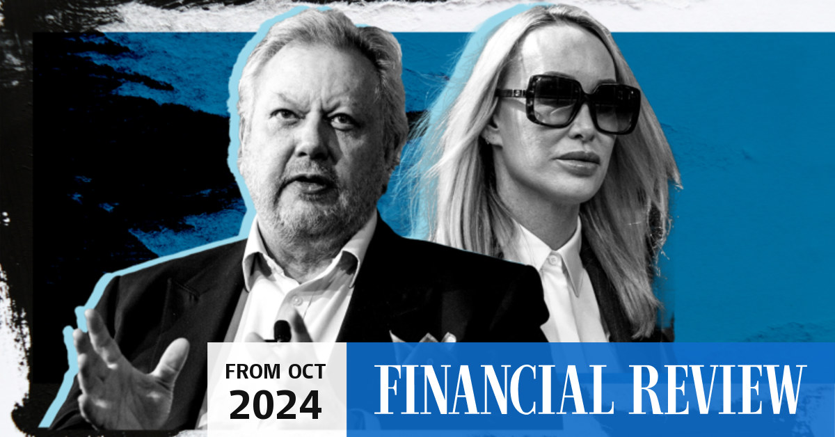 WiseTech billionaire Richard White and wellness entrepreneur Linda ...