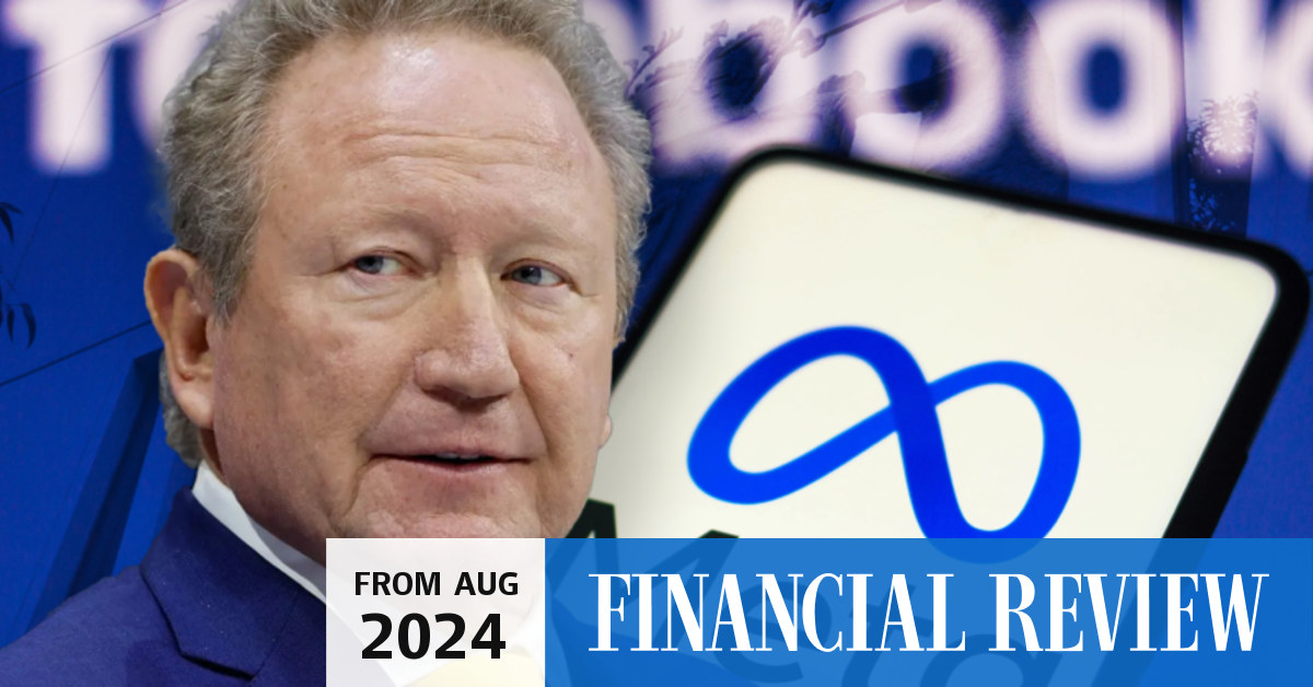 Andrew Forrest versus Meta court case: Forrest scores win in US ...