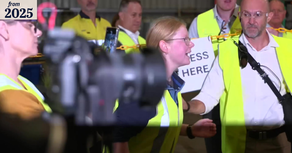 Election 2025: Treasurer Jim Chalmers ‘untroubled’ as protesters sneak ...