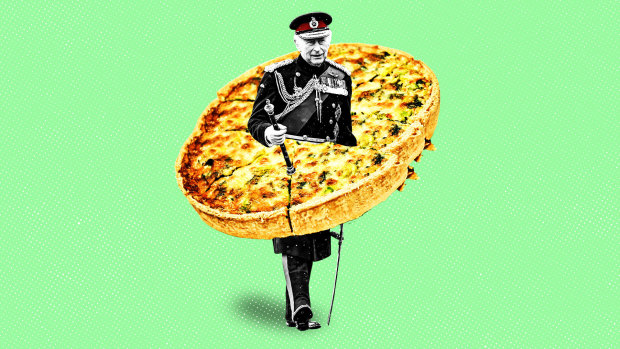 Coronation Quiche? Right, that settles it; we must become a Republic now.