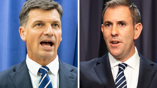 Angus Taylor tells Jim Chalmers not to stack RBA board