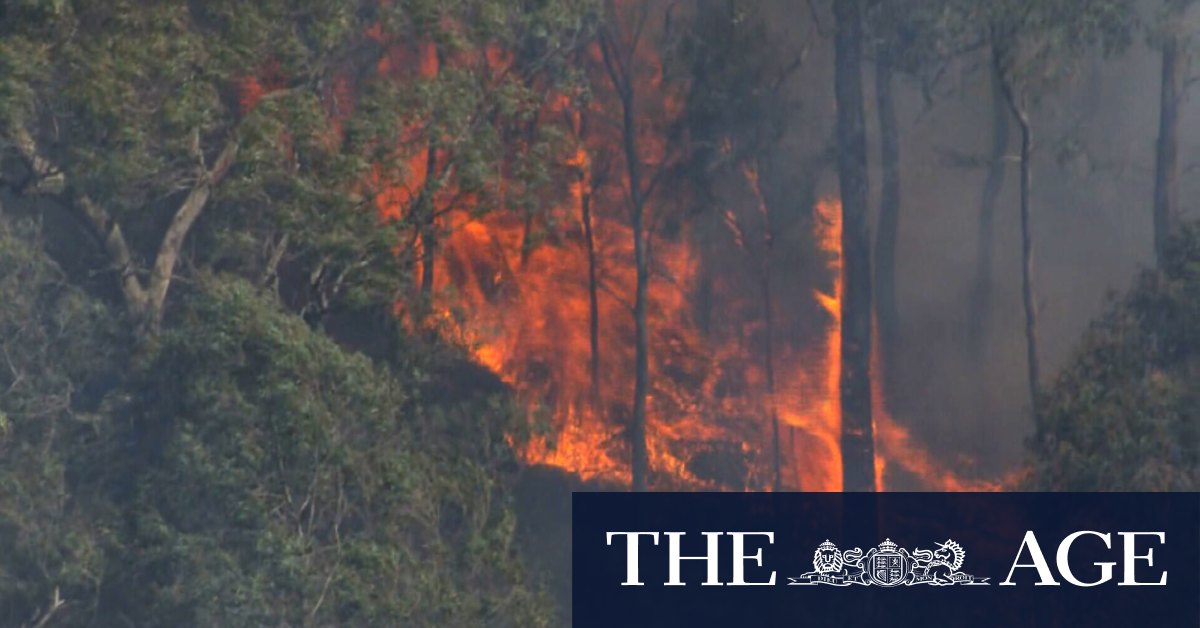 Bushfire prompts evacuation warnings for Great Ocean Road residents and ...