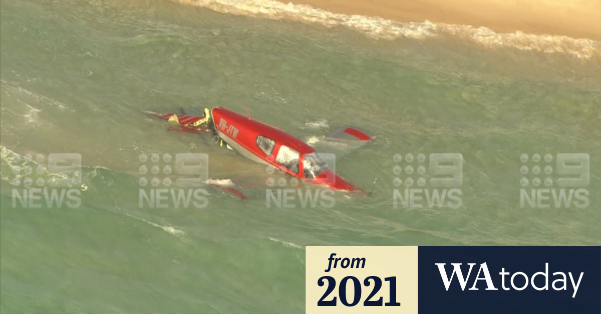 Pilot, passenger escape unscathed after plane crashes into water off ...