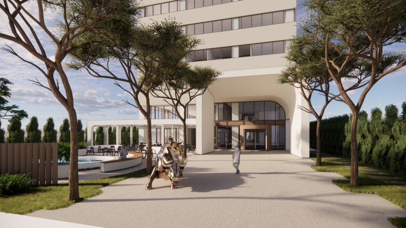 No bull, this developer just got a 33pc discount on an office tower