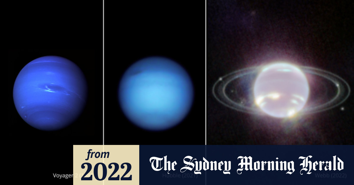 James Webb Space Telecope: Rings and moons of Neptune visible in new photos