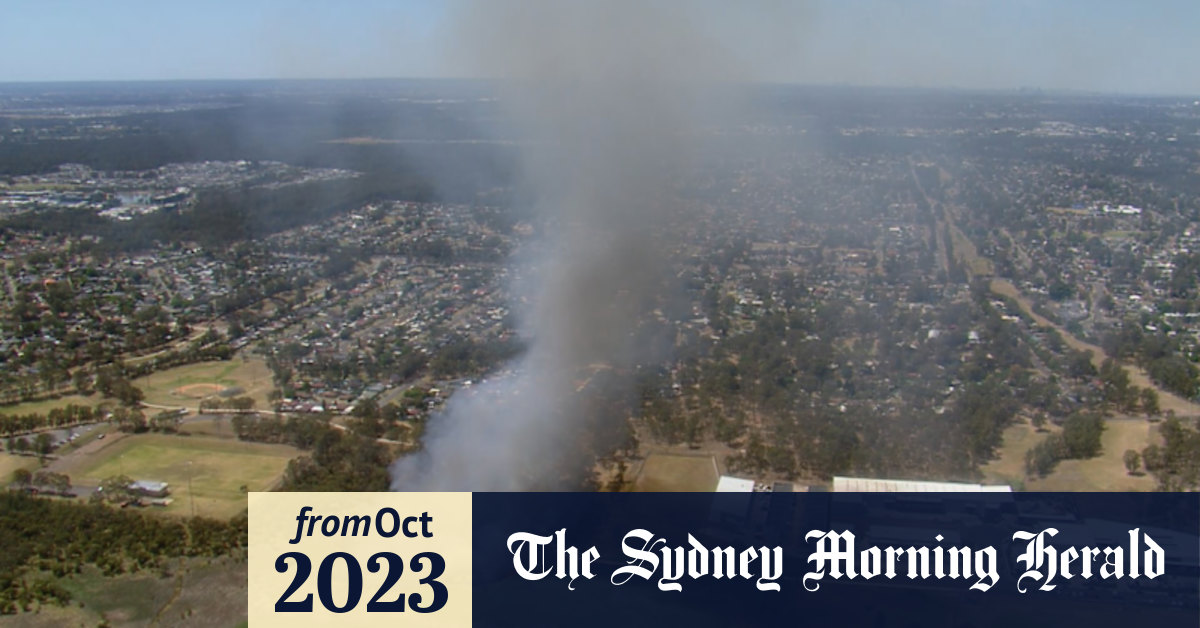 NSW fires: Nymboida RFS emergency alert issued; Penrith grass fire ...