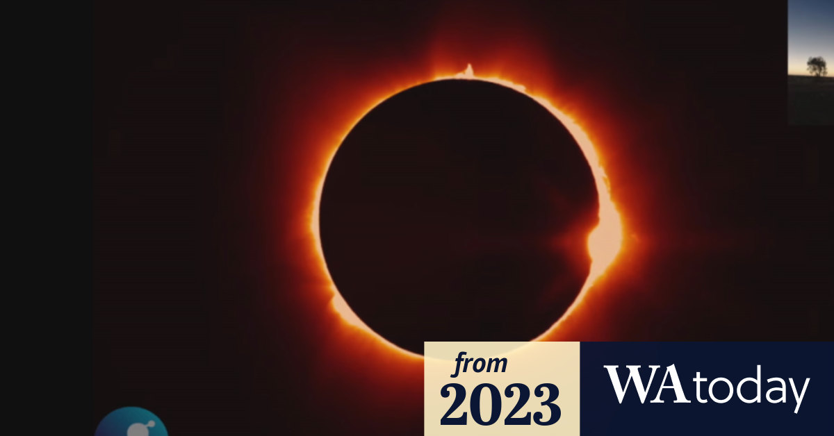 Solar eclipse Exmouth: Thousands thrilled as moon blocks sun in WA