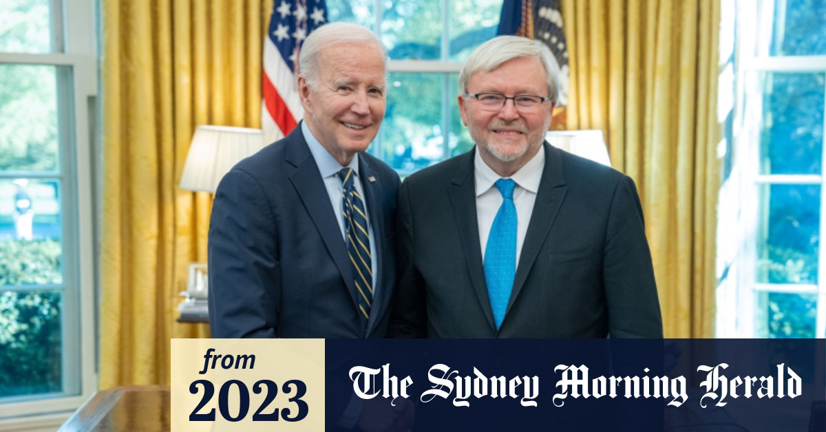 Kevin Rudd is making his mark as Australia’s US ambassador