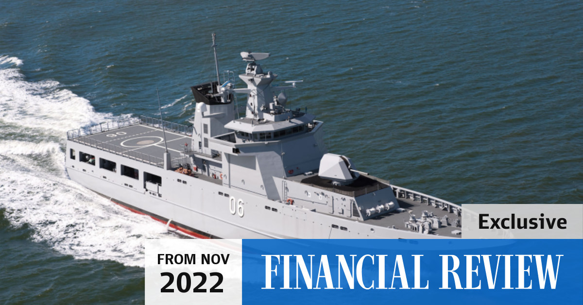 Germans circle navy’s corvette warship plan