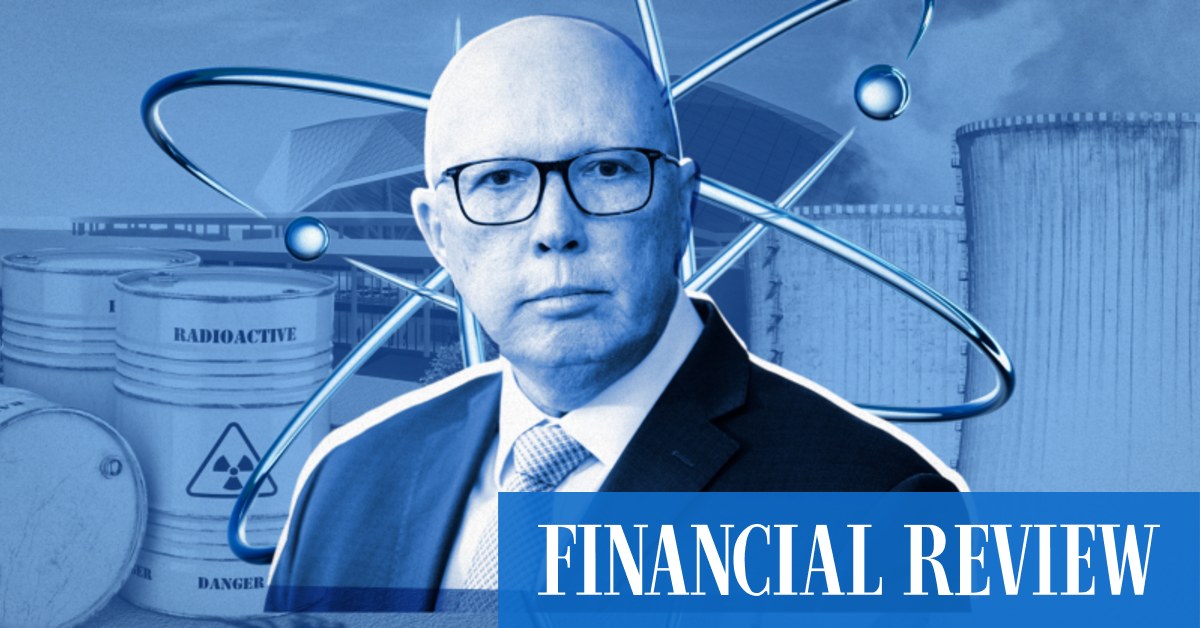 Nuclear energy: CSIRO shoots down arguments on costs as Peter Dutton ...