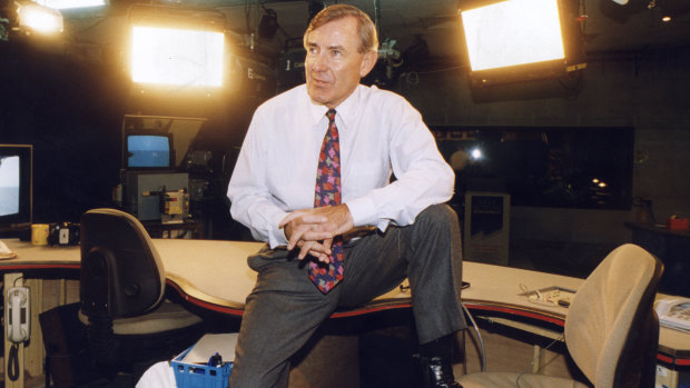 From the Archives, 1998: Melbourne newsreader Brian Naylor retires