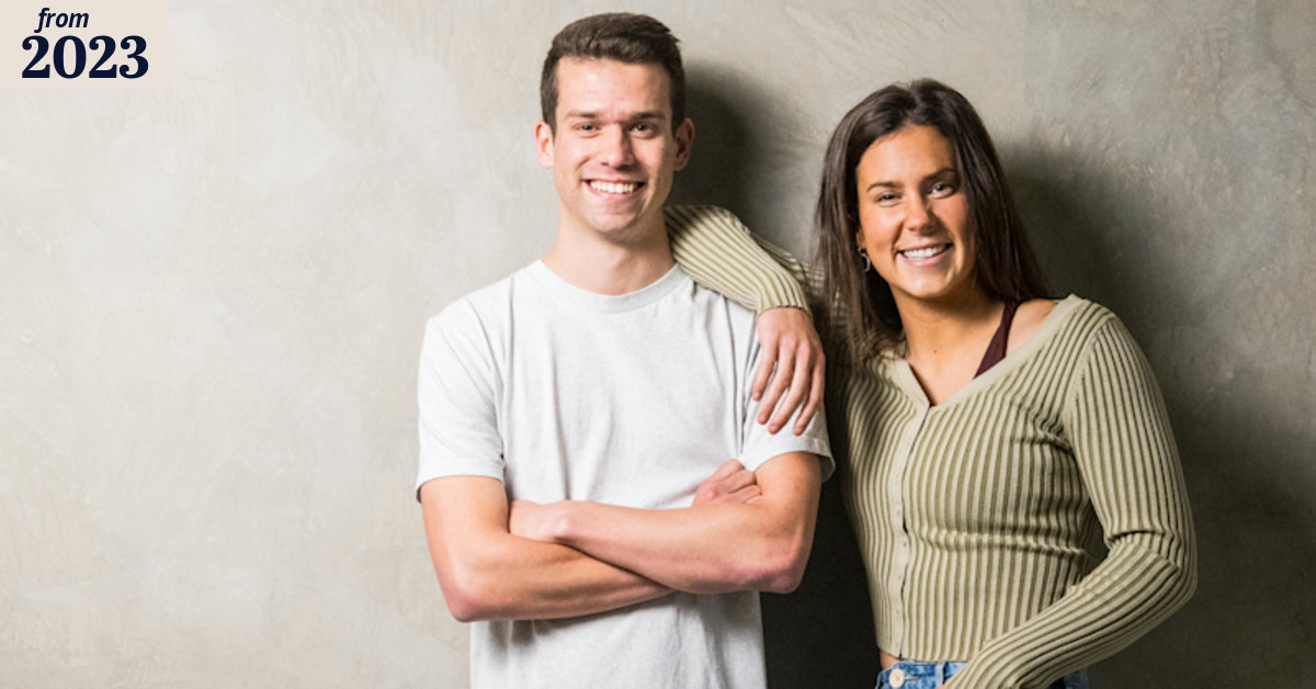 Two of Us: AFLW star Libby Birch and AFL umpire Harry Birch