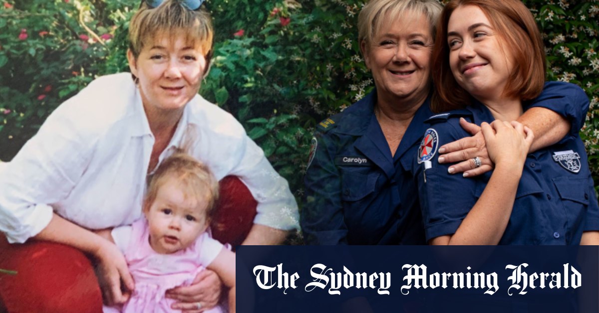 Imogen used to dress up in her mother's paramedic kit. Now he has his ...