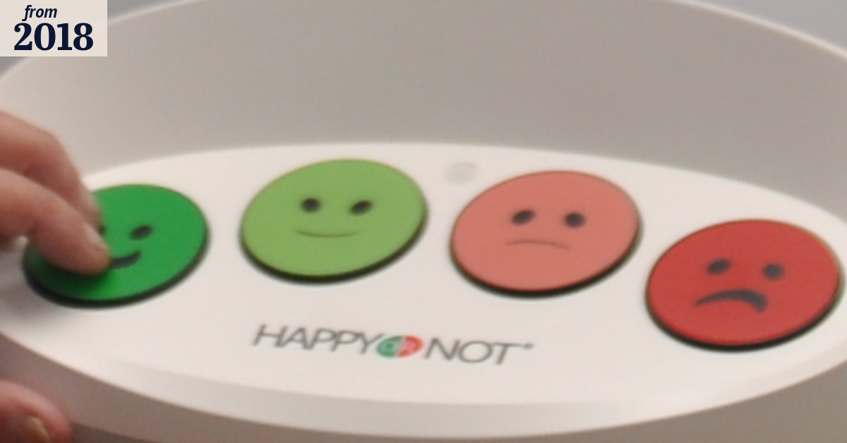 customer feedback buttons