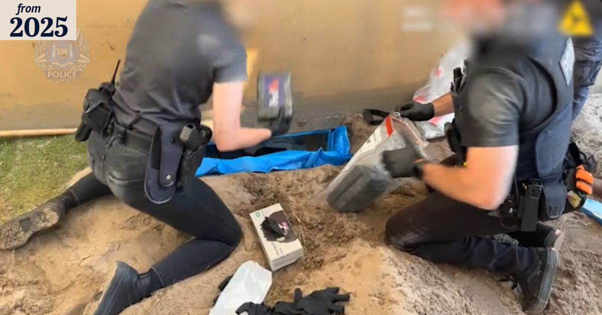 WA Police discover $11 million worth of cocaine hidden under slab