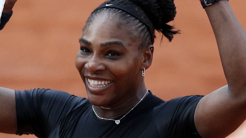 The bizarre interview that left Serena lost for words - almost