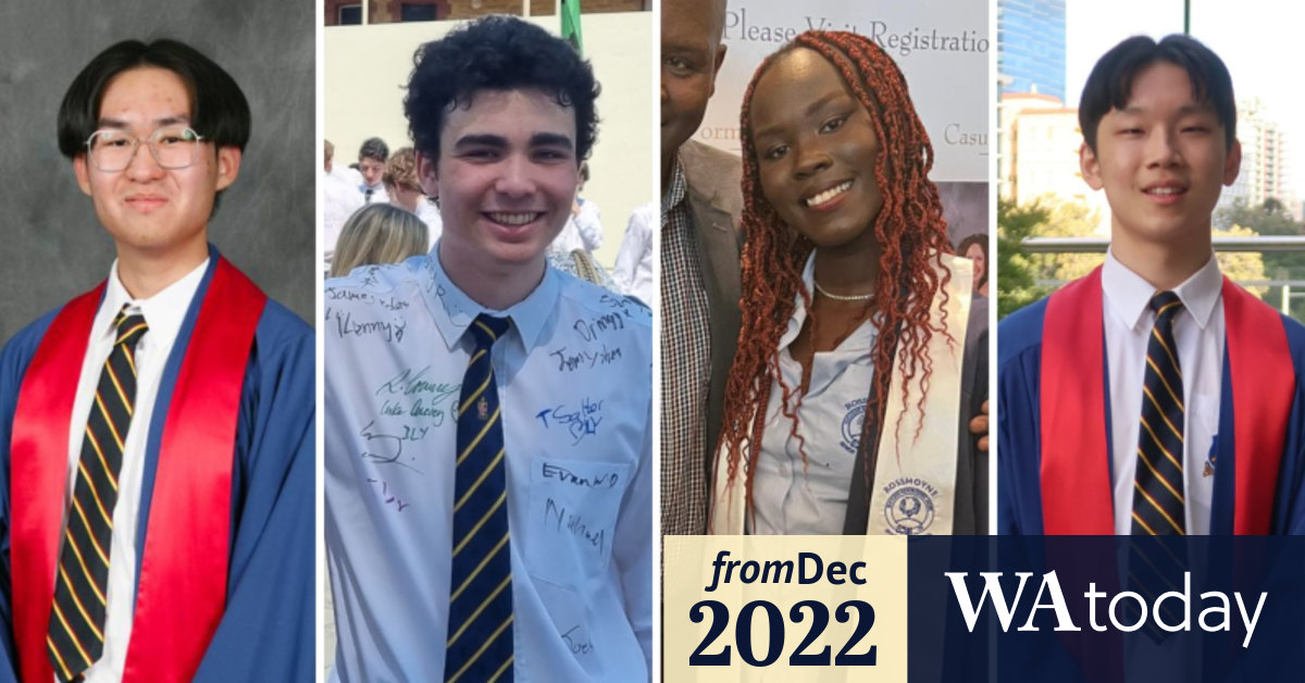 WA’s top students reflect on success – and reveal plans for the future