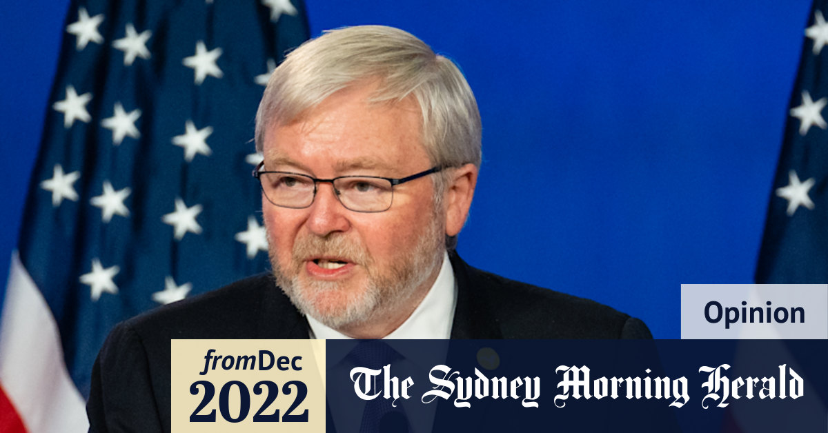 Why Kevin Rudd is the right choice as US ambassador