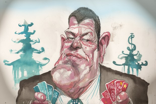 Did Packer just fold his hand at Crown?