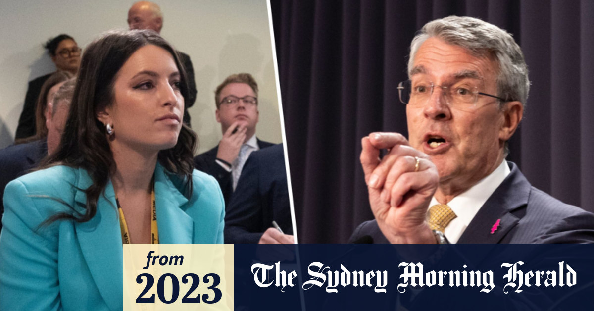 Detention laws: Mark Dreyfus shouts at Olivia Caisley in High Court ...