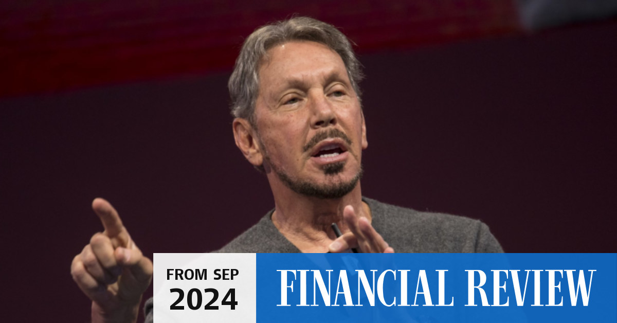Oracle billionaire Larry Ellison is Network Ten’s new owner