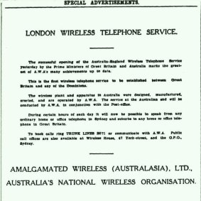 From the Archives, 1930: Newspaper editors converse via wireless telephone