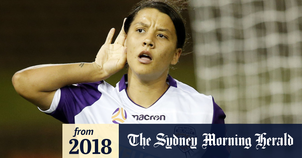Marquee status: Sam Kerr re-signs with Perth Glory for another W-League ...