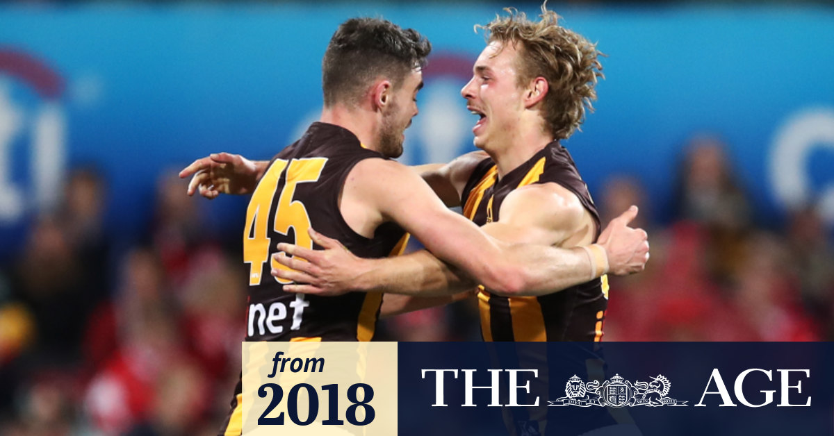 AFL match report: Hawks overrun Swans to grab top-four berth