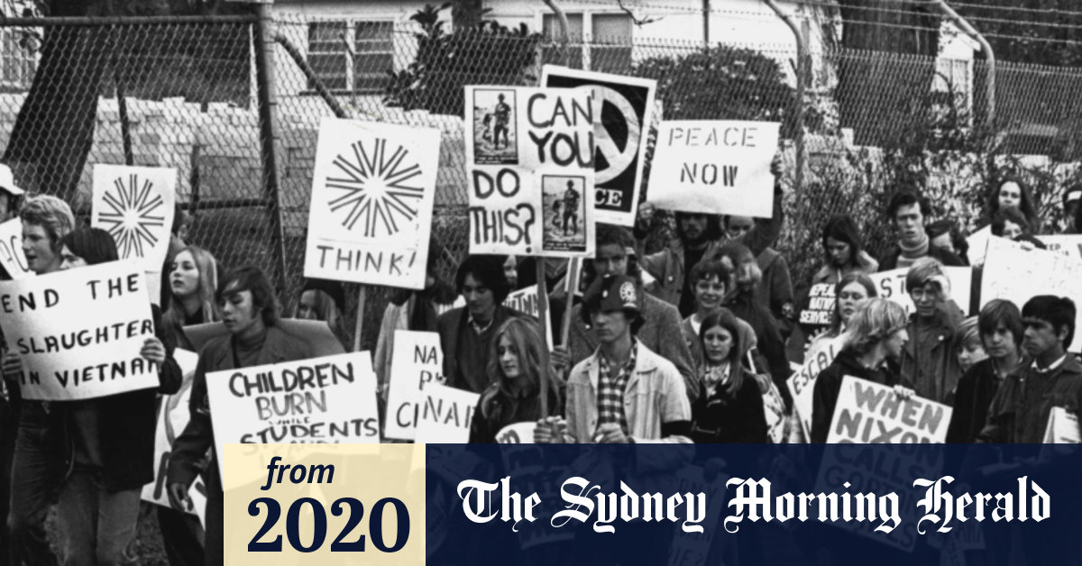 From the Archives, 1970: Massive Vietnam War Moratorium rally in Sydney