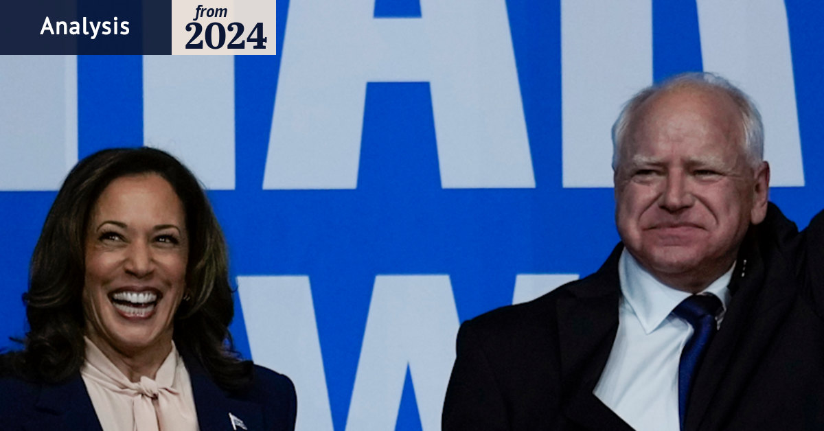 US election 2024: Kamala Harris, Tim Walz tickets prompts relief among ...