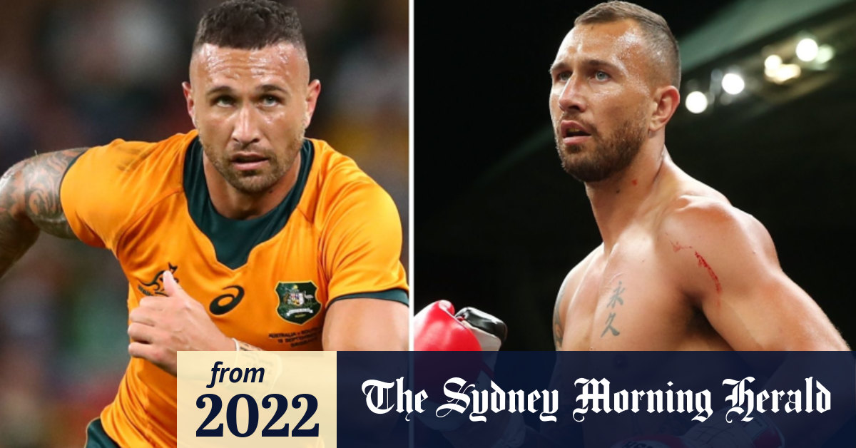 Rugby 2022: Quade Cooper eyes return to Wallabies jersey, and boxing ring
