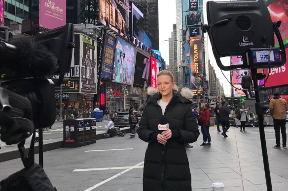 Coronavirus: Alexis Daish on reporting COVID-19 from the New York epicentre