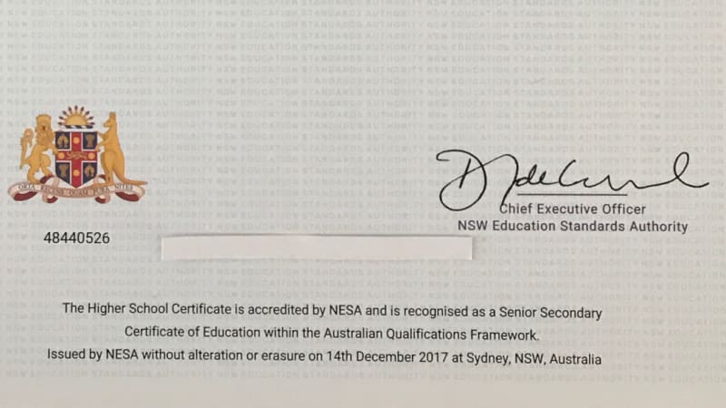 More than 69,000 HSC certificates issued with wrong date