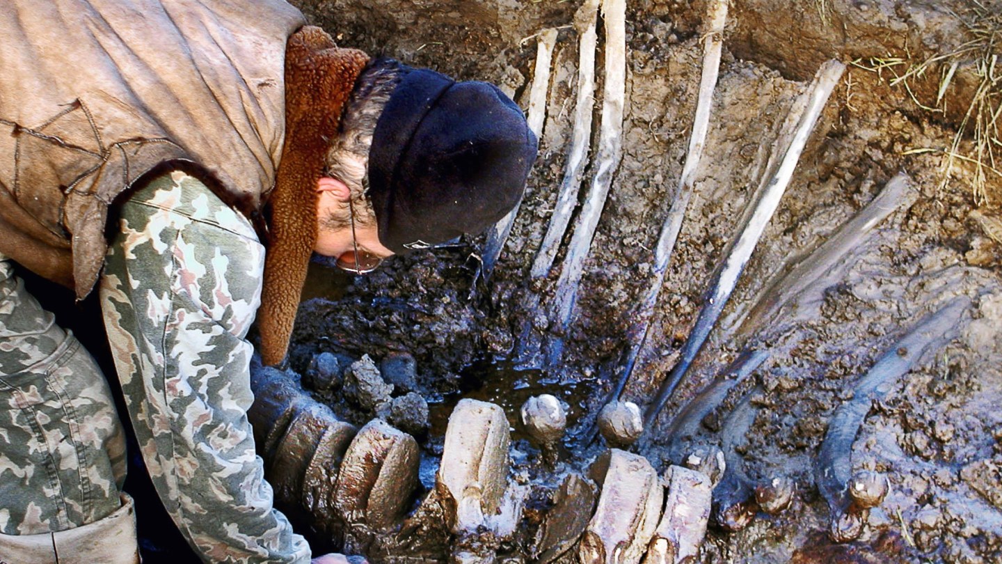 Mammoth mining in Siberia