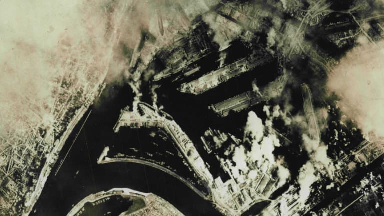 World War II bombing raids disturbed earth's atmosphere