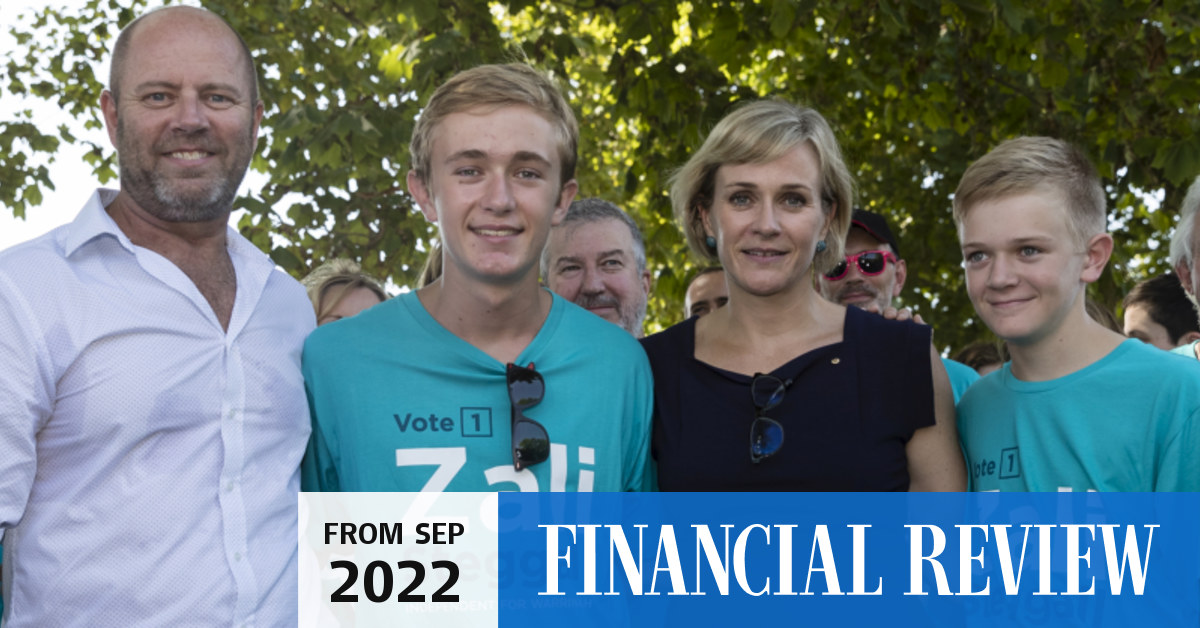 How the husbands of Zali Steggall and Sophie Scamps share the domestic ...