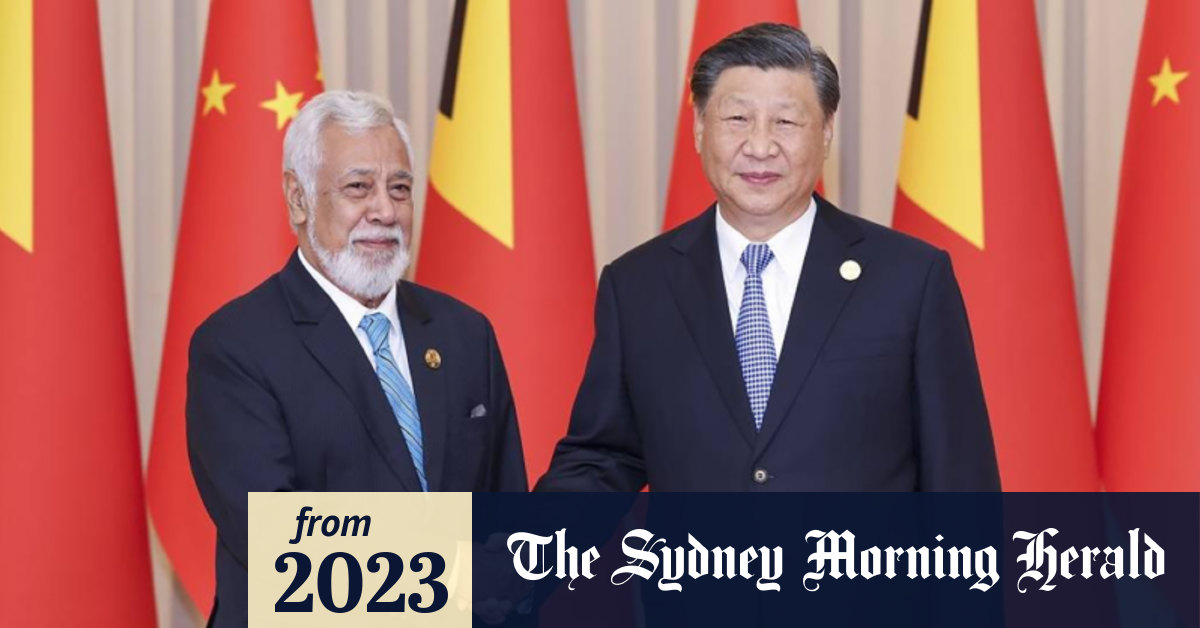 Timor President Jose Ramos-Horta denies military cooperation with China