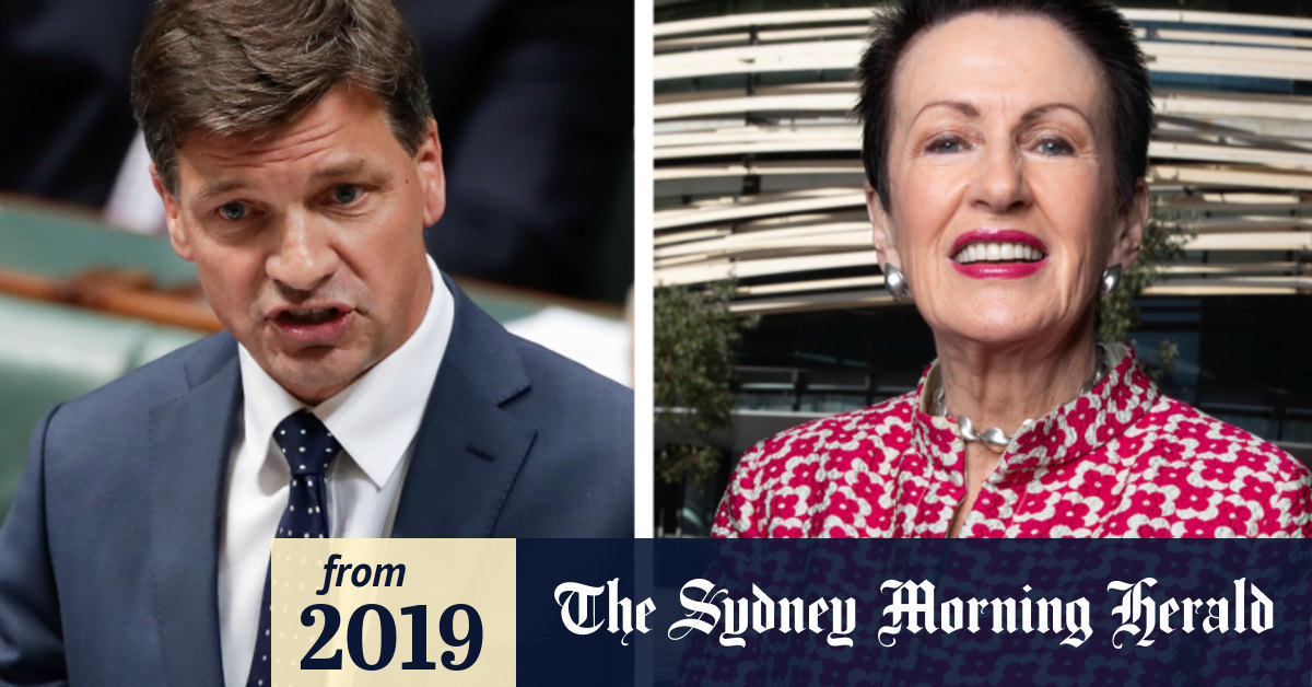 Angus Taylor promises apology letter to Clover Moore 'this week'