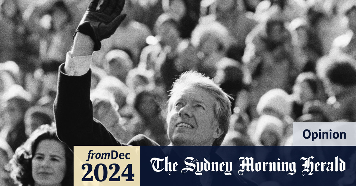 President Jimmy Carter: a challenged presidency, a life of moral courage