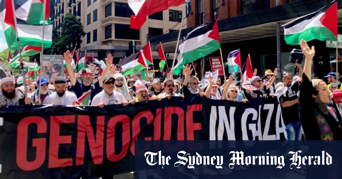 Israel Hamas: Thousands gather for Pro-Palestinian protest in Sydney