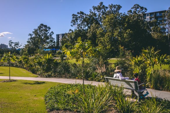 How Brisbane’s flooded Hanlon Park bounced back after tropical cyclone ...